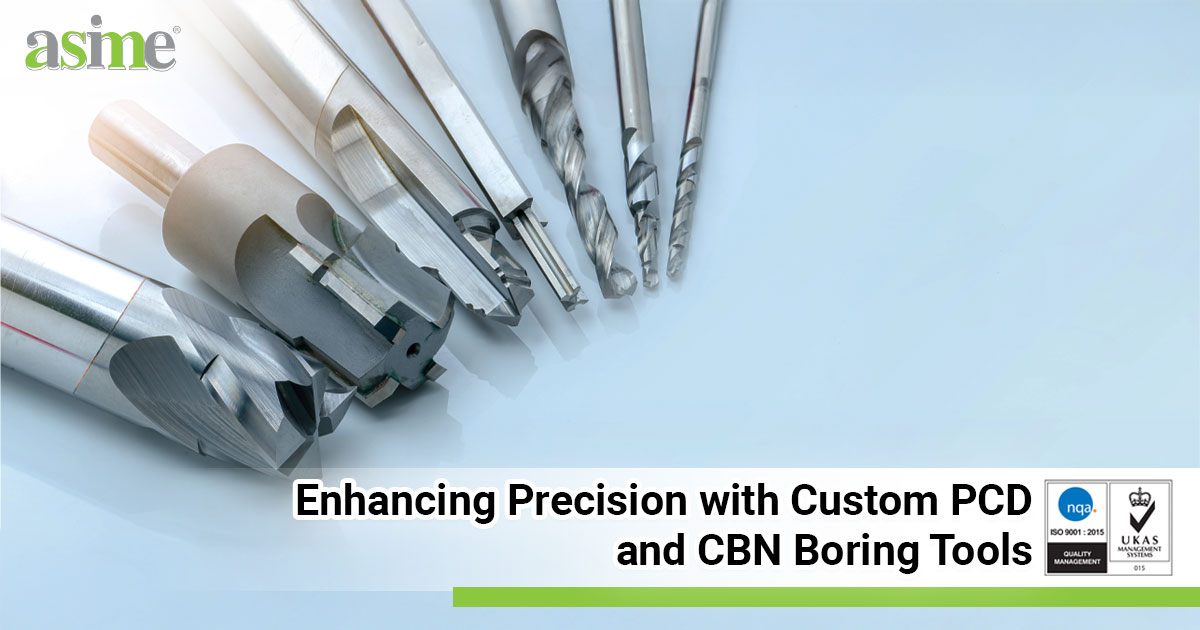 Enhancing Precision with Custom PCD and CBN Boring Tools